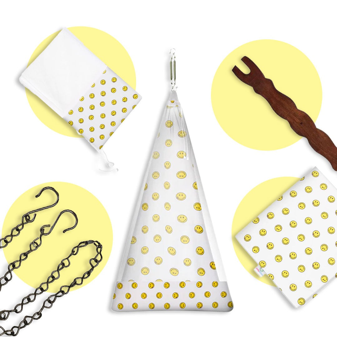 Thottil Ceremony Set | Baby Thottil Kit – Smiley Buttons