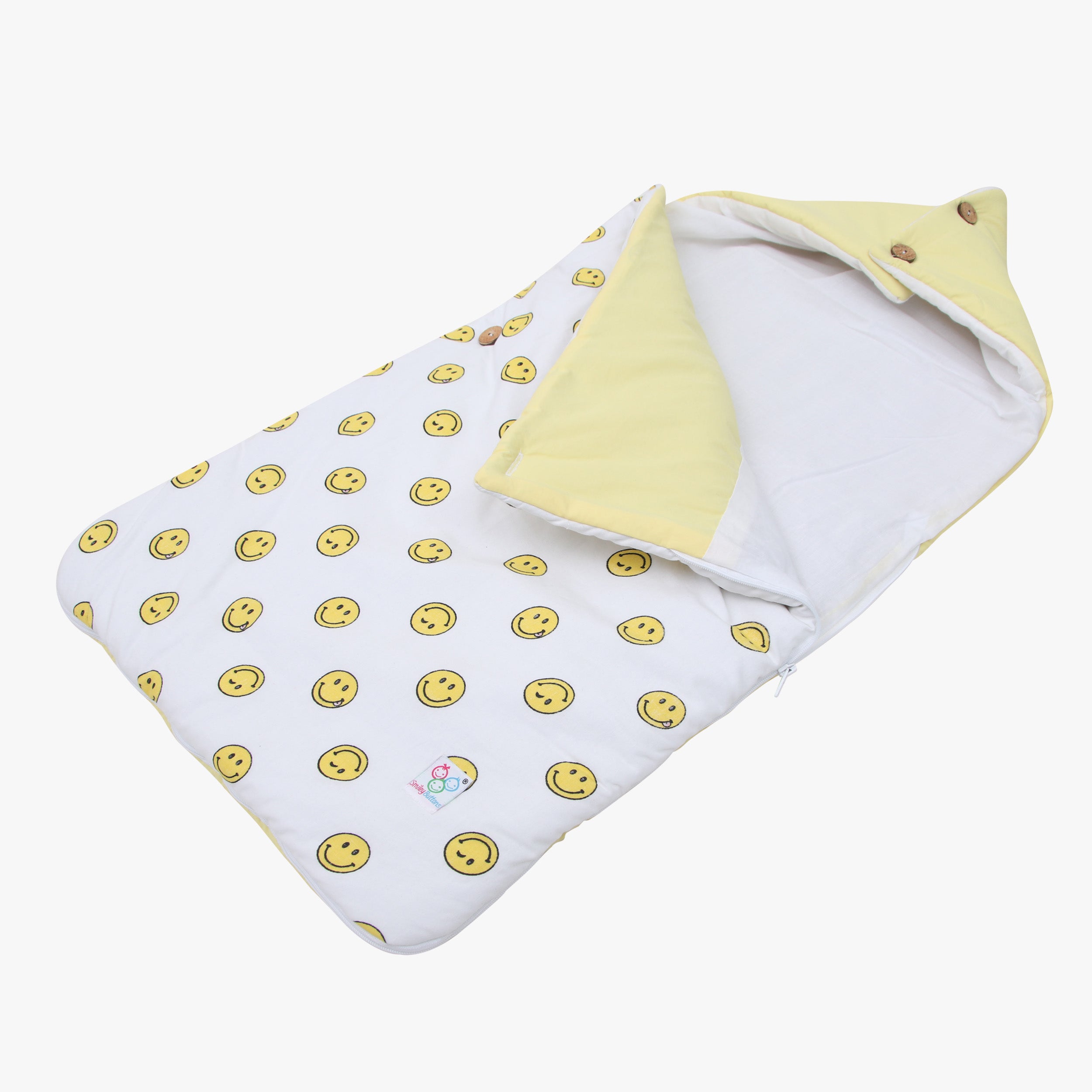 Baby Carrier – Smiley Buttons